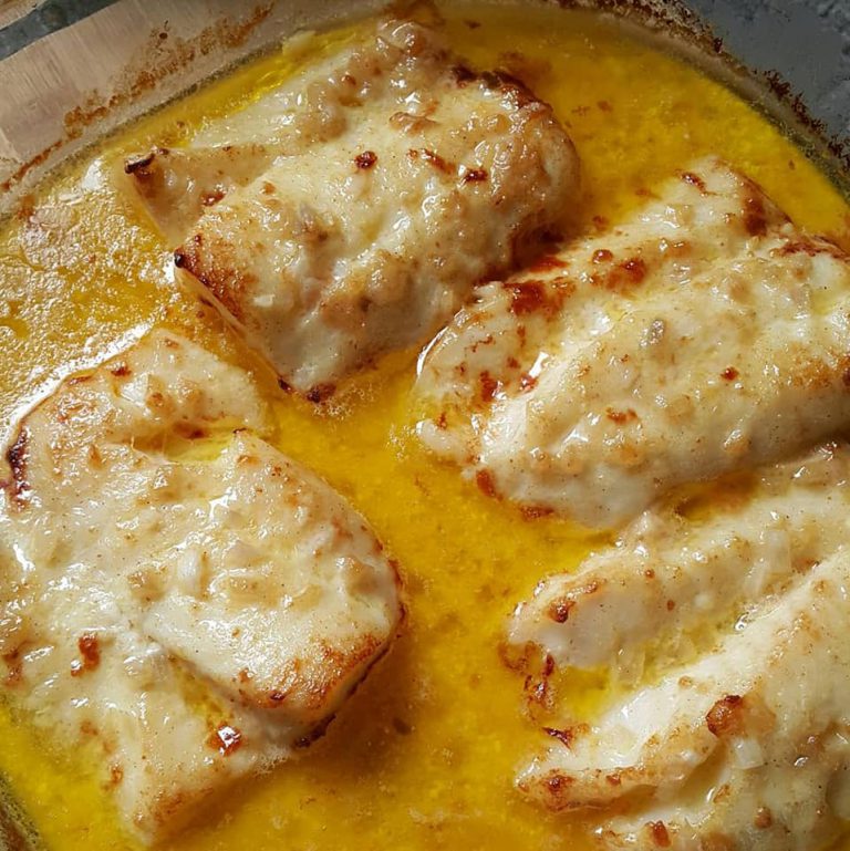 Ikan panggang Saus Putih by Meutia Besila - langsungenak.com