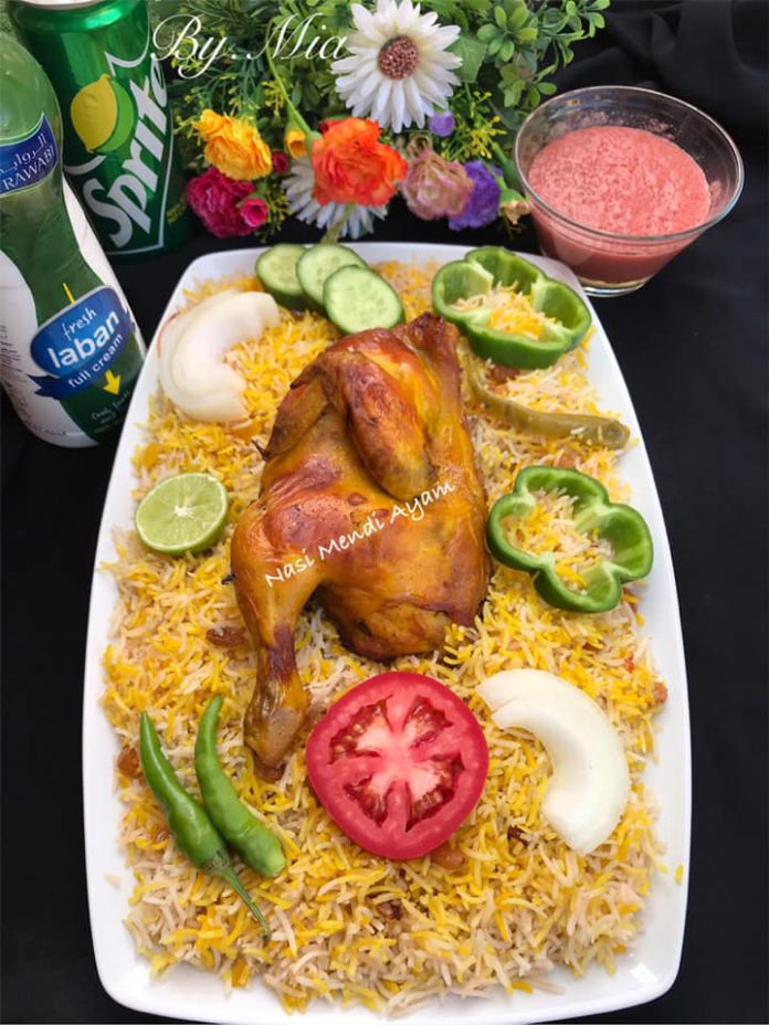 Nasi Mendi Ayam by Nadin Dab - langsungenak.com