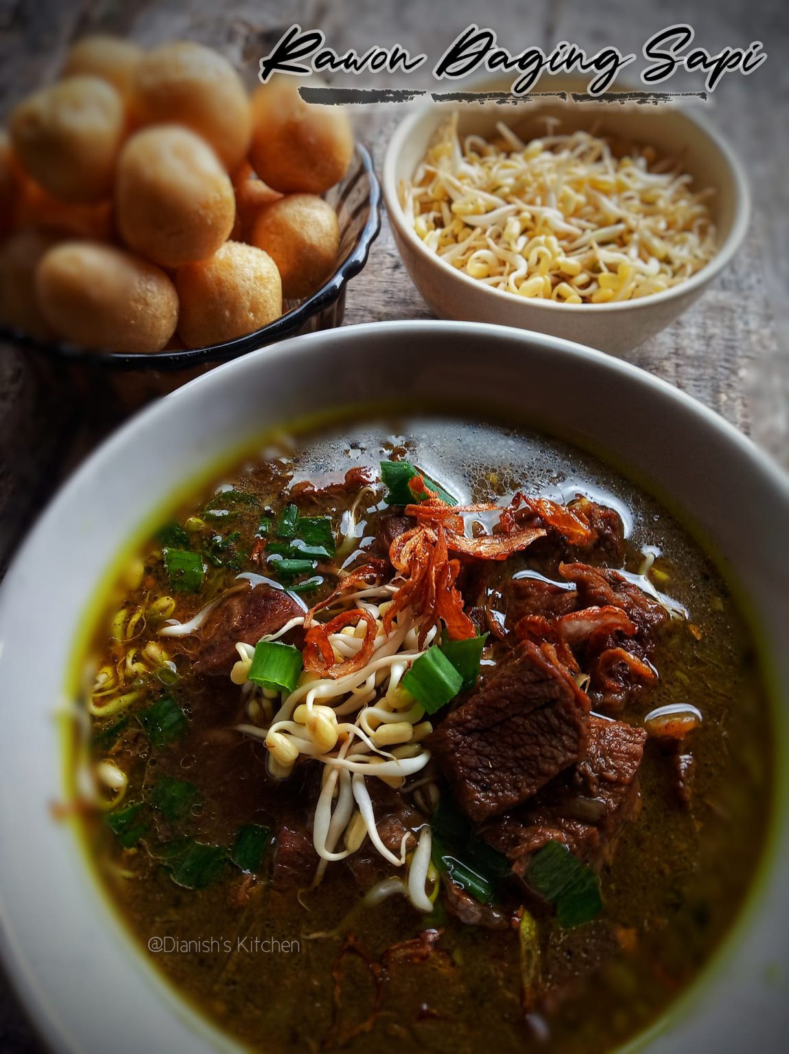 membuat RAWON DAGING SAPI by Dianish's Kitchen - langsungenak.com