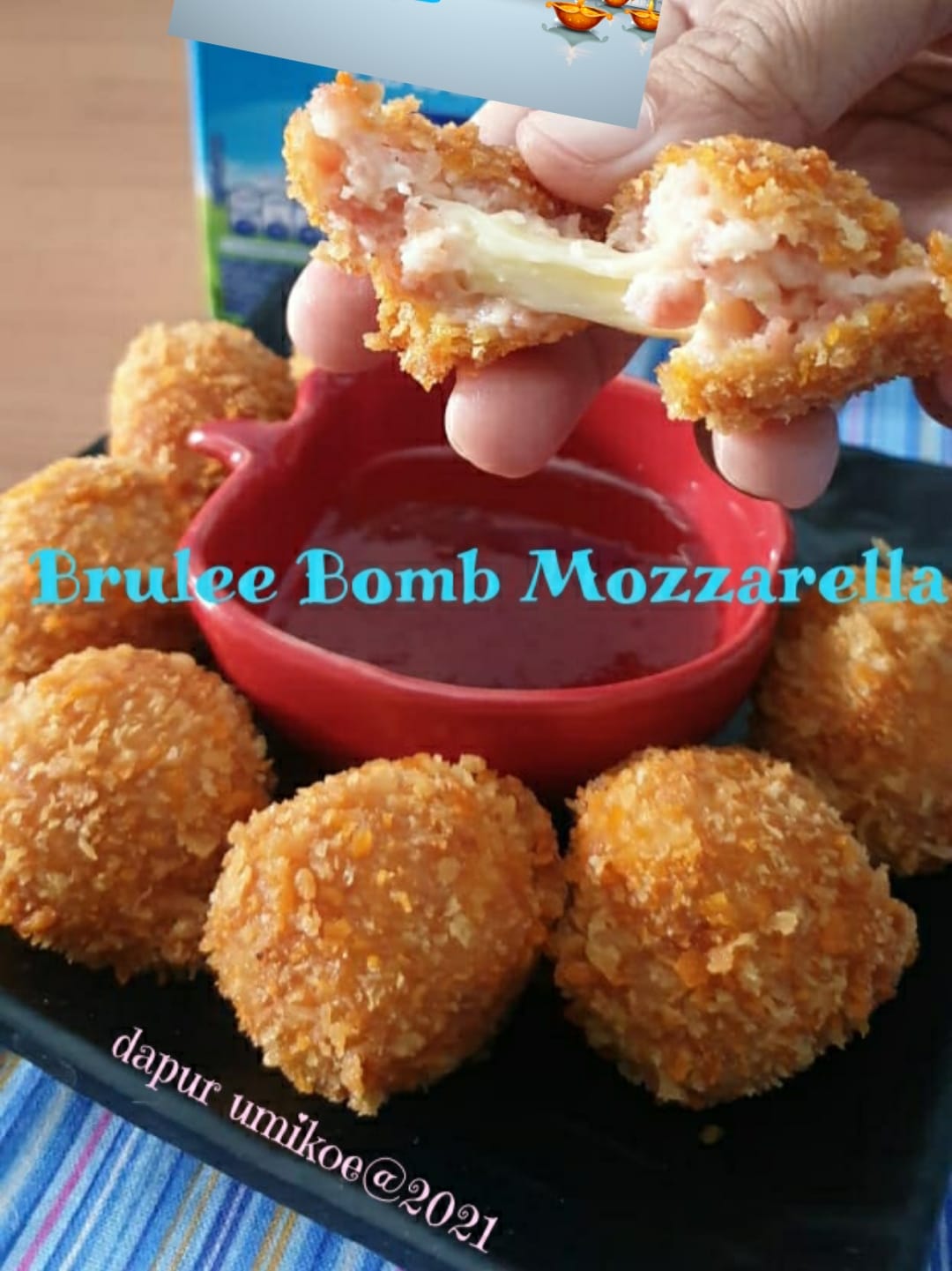 BRULEE BOMB MOZZARELLA by Puspa Rianasari - langsungenak.com