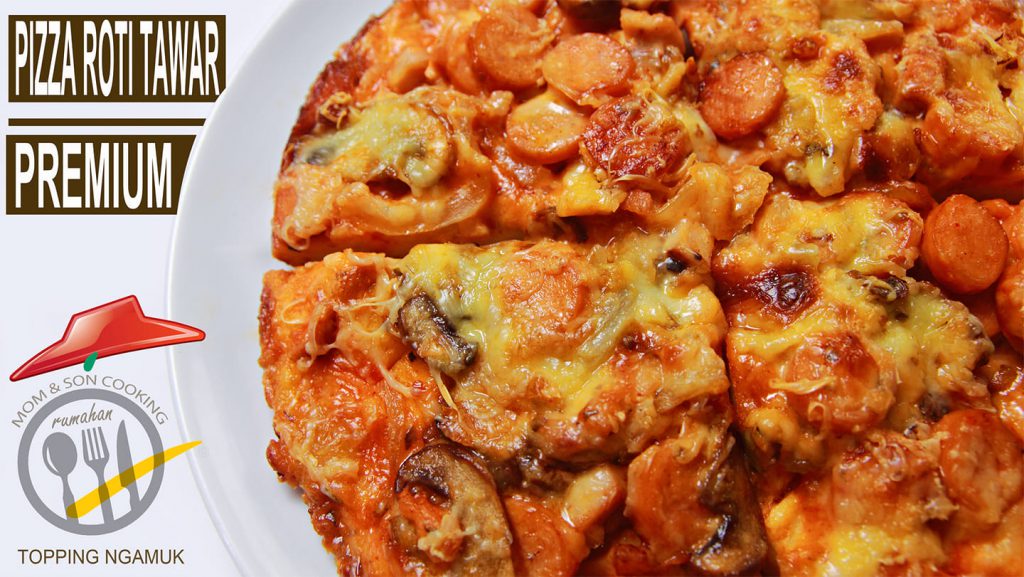 Pizza Roti Tawar - Topping Ngamuk by Momandson Pudding