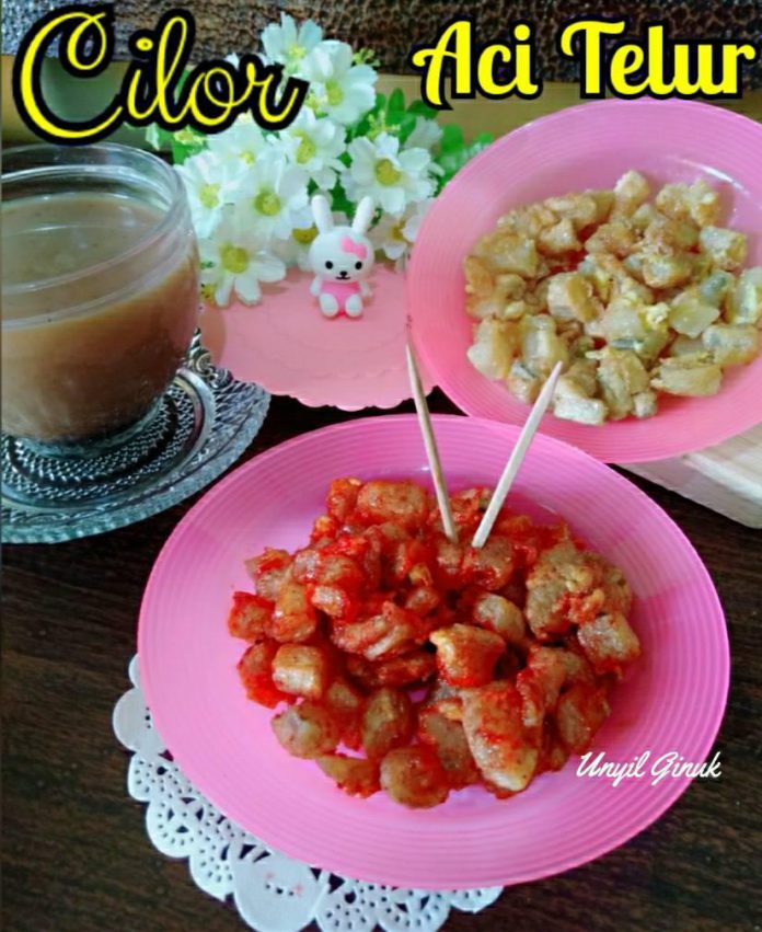 CILOR "ACI TELUR" by Annansya Aina - langsungenak.com