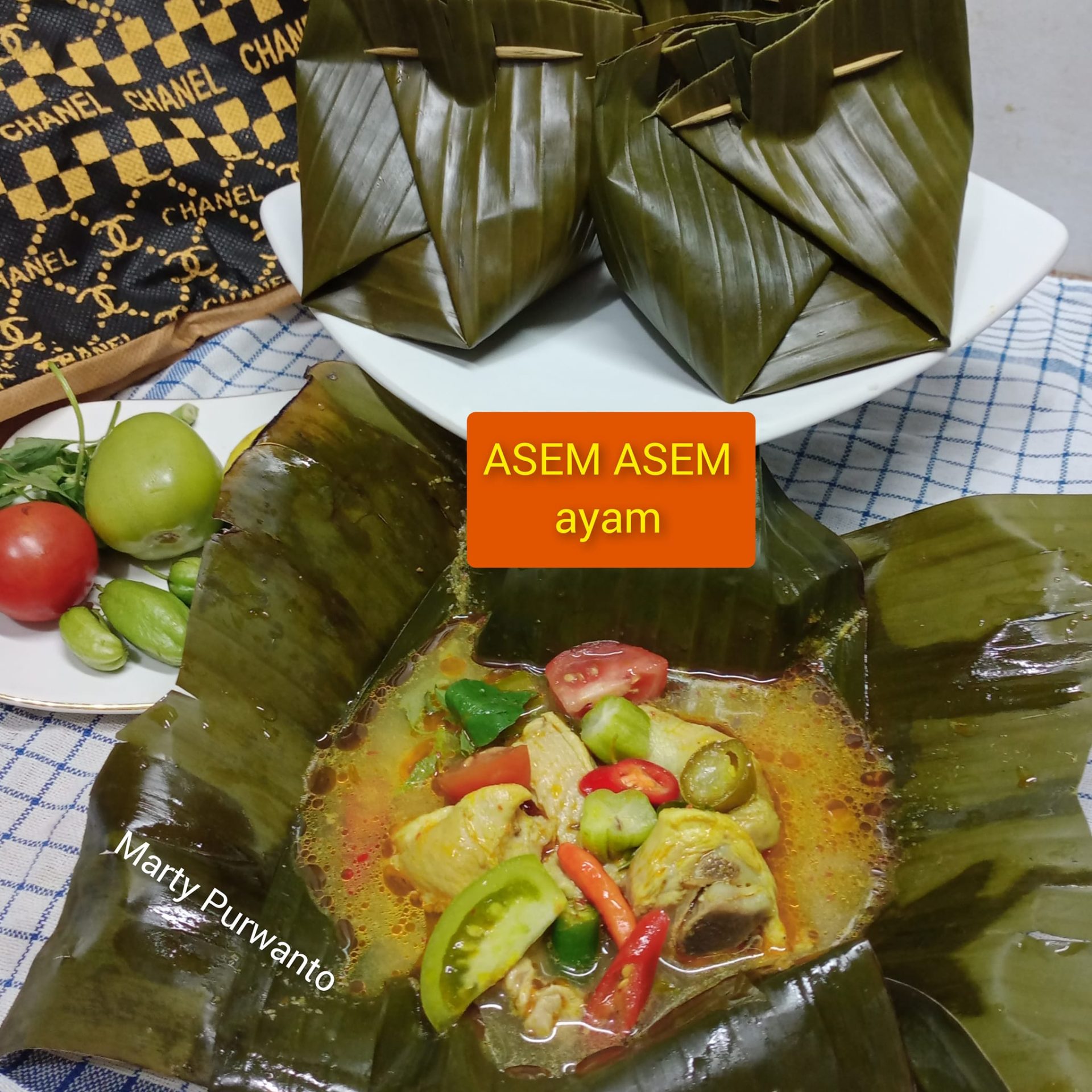 Menu hari ini ASEM ASEM AYAM by Marty Purwanto - langsungenak.com