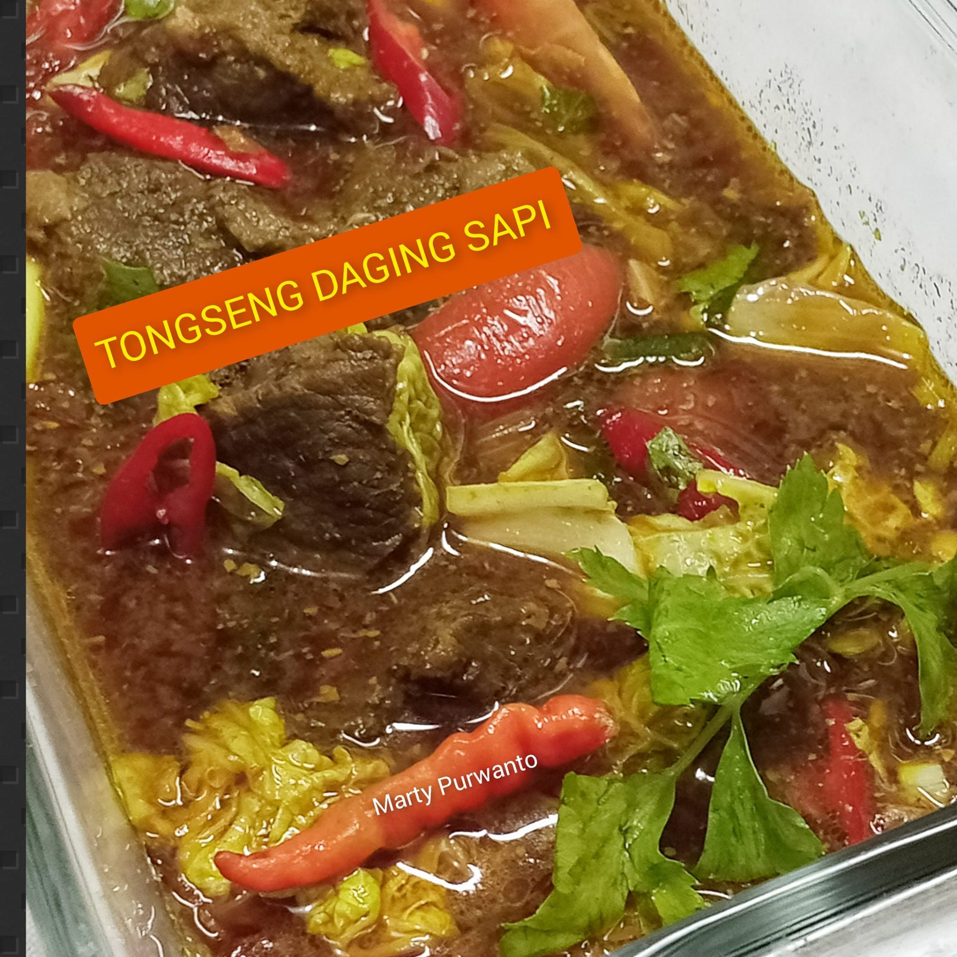 resep tongseng sapi dan bumbu tongseng sapi by Marty Purwanto
