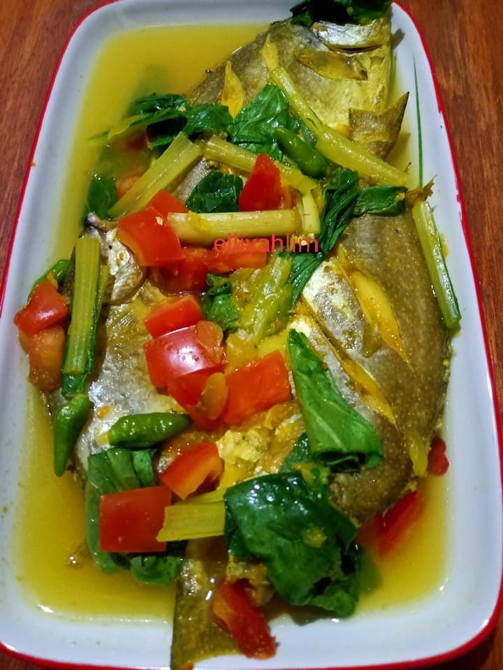 Steam ikan Dingkis segar by Elliyah Lim - langsungenak.com